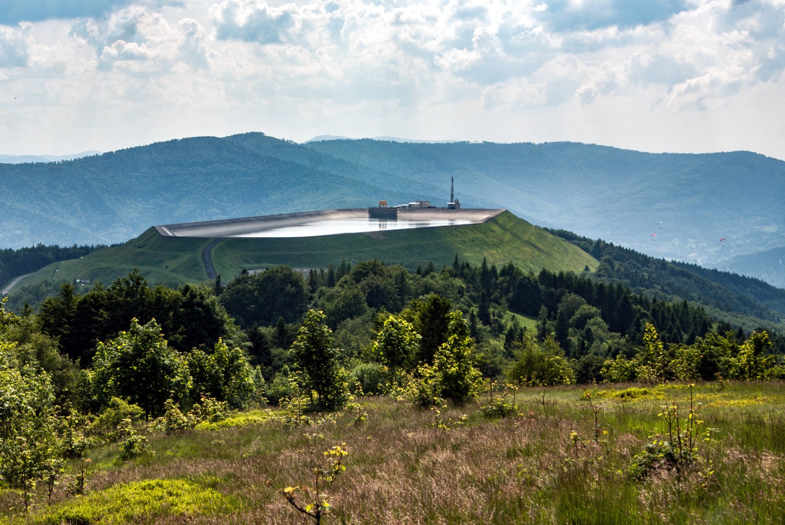 Góra Żar i Kiczera - szlak turystyczny Żywiec, Beskid Mały